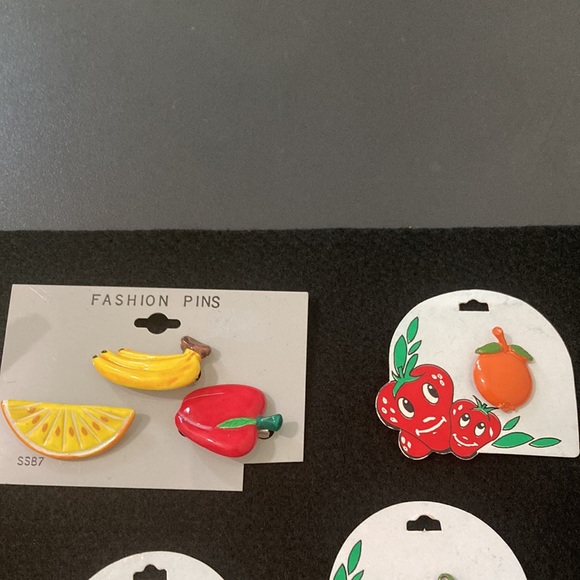 Jewelry | Fruit Pins | Poshmark
